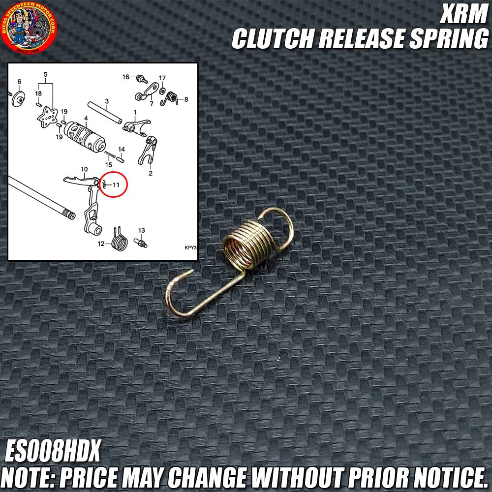 5 PCS. XRM CLUTCH RELEASE SPRING (ES008HDX) | Shopee Philippines