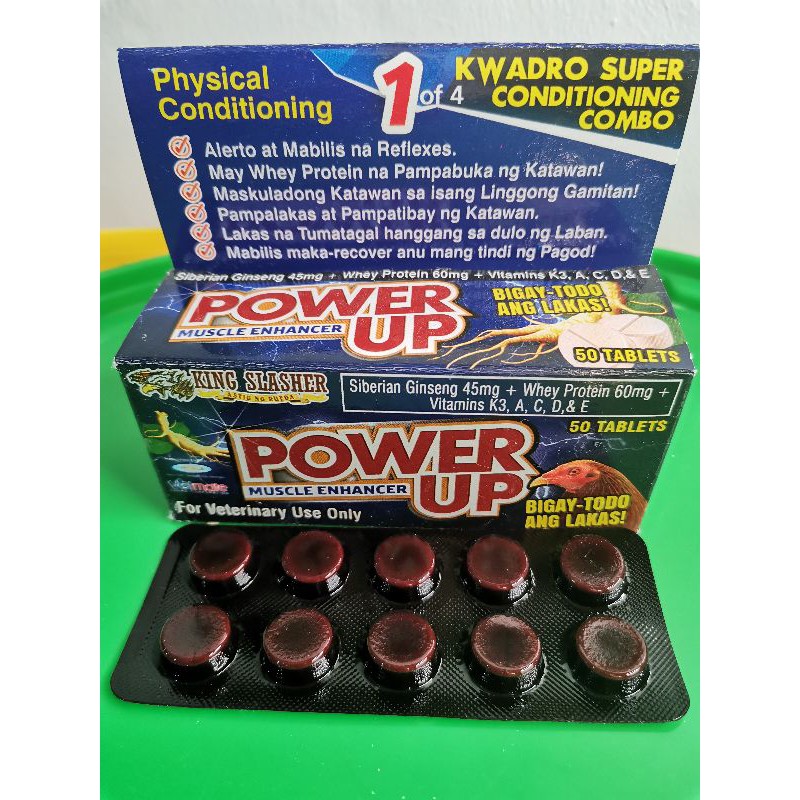 Power Up muscle enhancer sold per 10s | Shopee Philippines