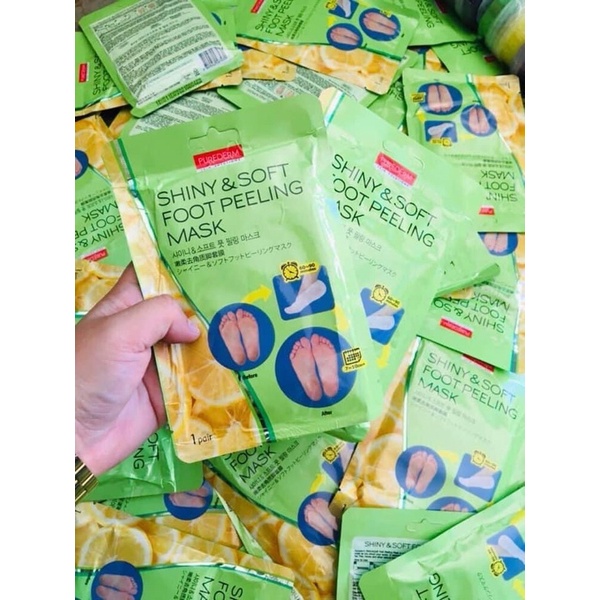 ORIGINAL PUREDERM FOOT PEELING MASK from Korea | Shopee Philippines