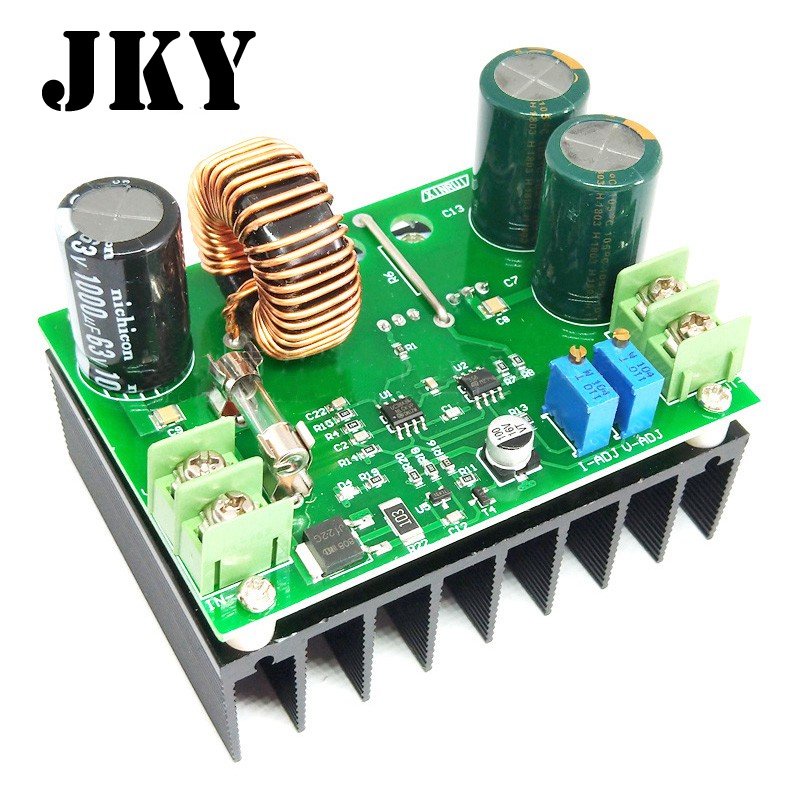 DC-DC 600W 10-60V to 12-80V Boost Converter Step-up Module for Notebook Car Power Supply ...