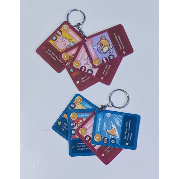 Mini Card Keychain (pvc card set) | Shopee Philippines