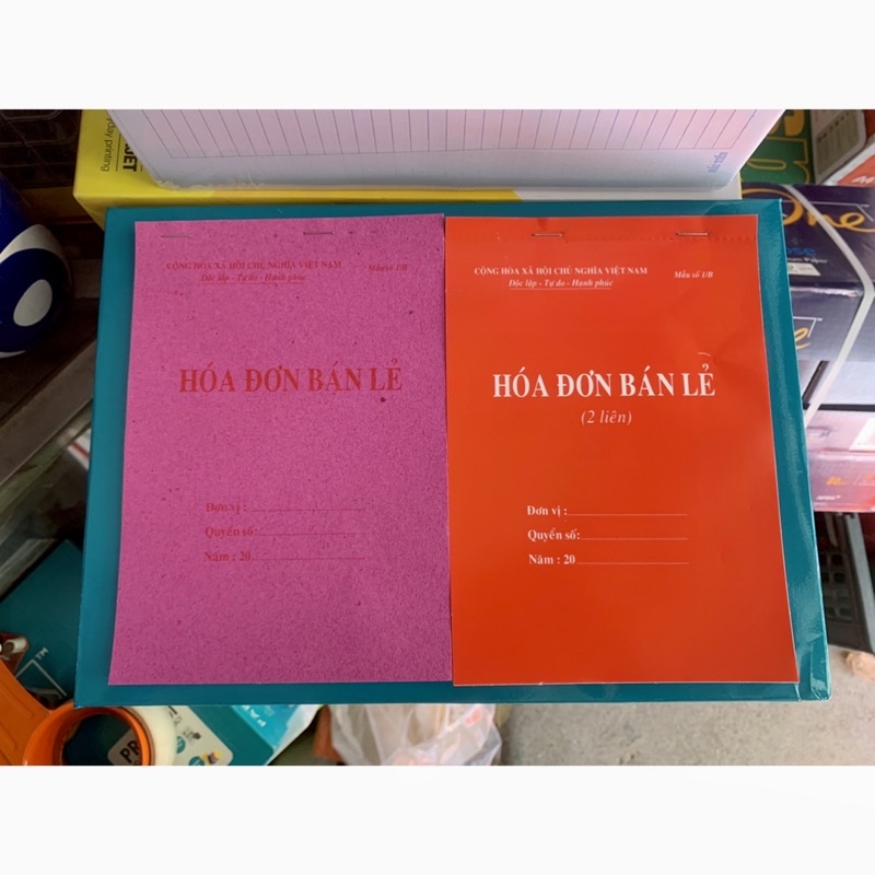 Retail invoices, receipt slips, beautiful thick paper payment slips, 1 ...