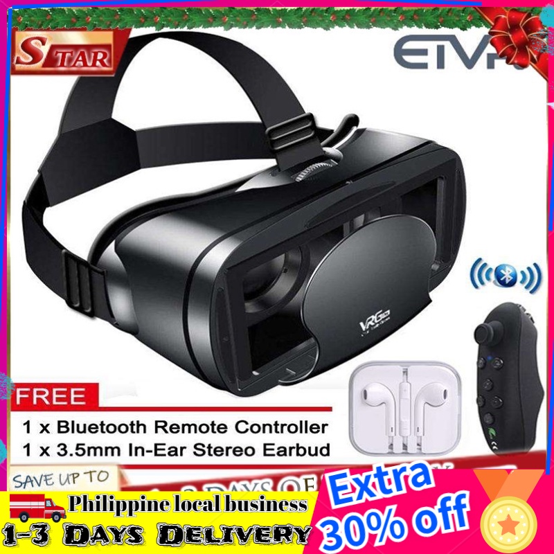 2022 UPGRADED 5~7 inch 120 Wide-Angle VRG Pro 3D VR Glasses Virtual ...