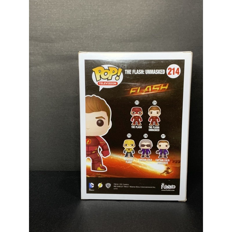 Funko pop the flash unmasked 214 store