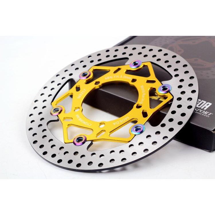 Hex Disc MOSDA Brake Disc 260 Floating Big Disc Electric Motorcycle ...