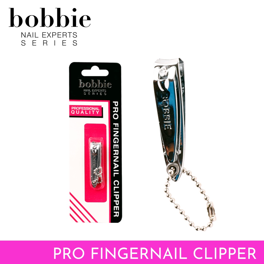 Bobbie Nails Nail Experts Series Pro Fingernail Clipper | Shopee ...