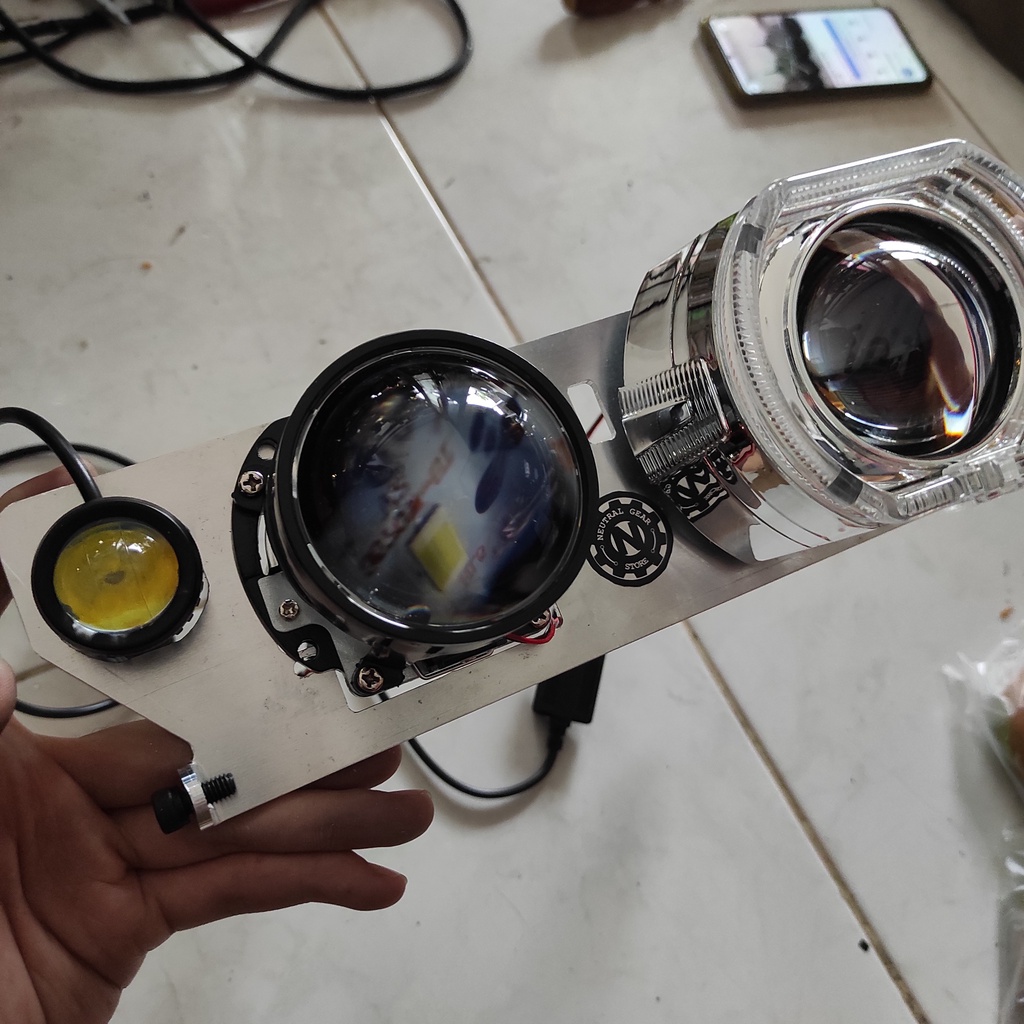 Bracket PROJIE VARIO 160 UNIVERSAL Biled Bracket Breket Double AES ...
