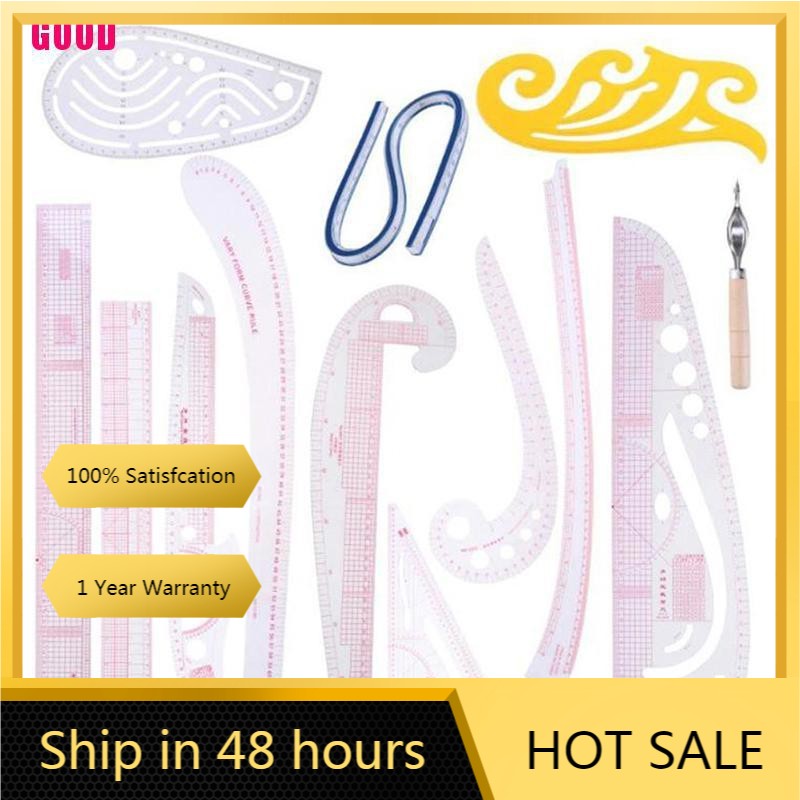 Curve Sewing Set Sewing Ruler Cutting Ruler Clothing Sample Metric ...