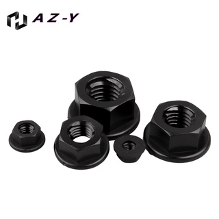 Nylon flange nut hexagon anti slip nut with buffer plastic lock nut ...