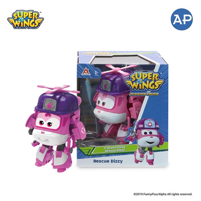 Super Wings Transforming Rescue Dizzy | Shopee Philippines