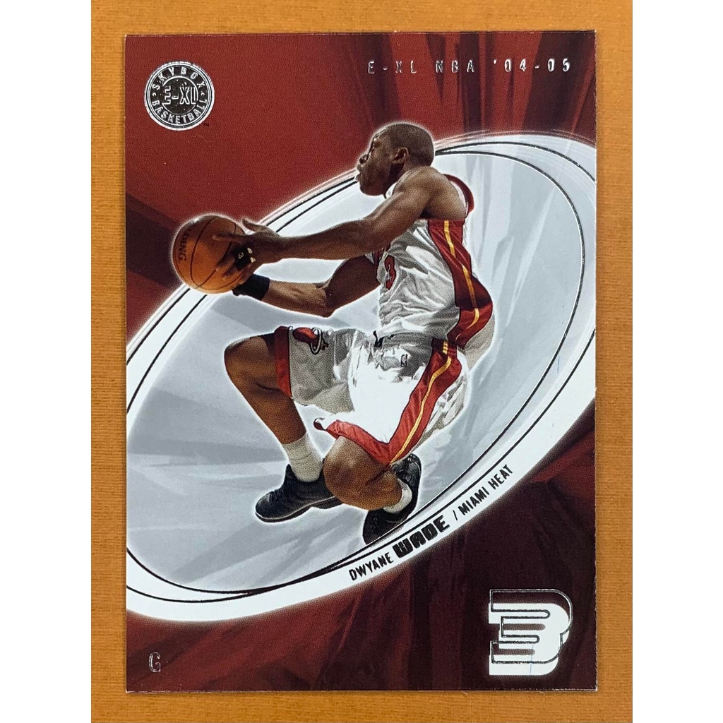DWYANE WADE 2004 Fleer e-xl #1 2nd year card NBA CARDS | Shopee Philippines