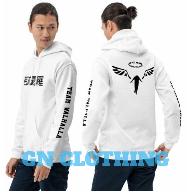 Jacket SWEATER HOODIE TOKYO REVENGERS VALHALLA HEADLES ANGEL - GN ...
