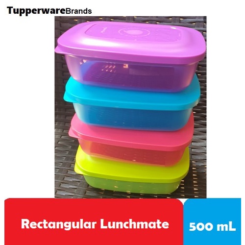 Tupperware Rectangular Lunchmate lunchbox bento box food container ...