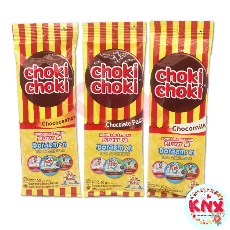 Choki Choki Coklat Lembut Tampal Soft Chocolate Paste 5pcs | Shopee ...