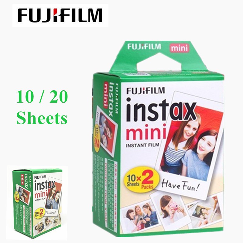 Fujifilm Instax Mini Film White Edge 20 10 Sheets for Fuji Instax mini ...