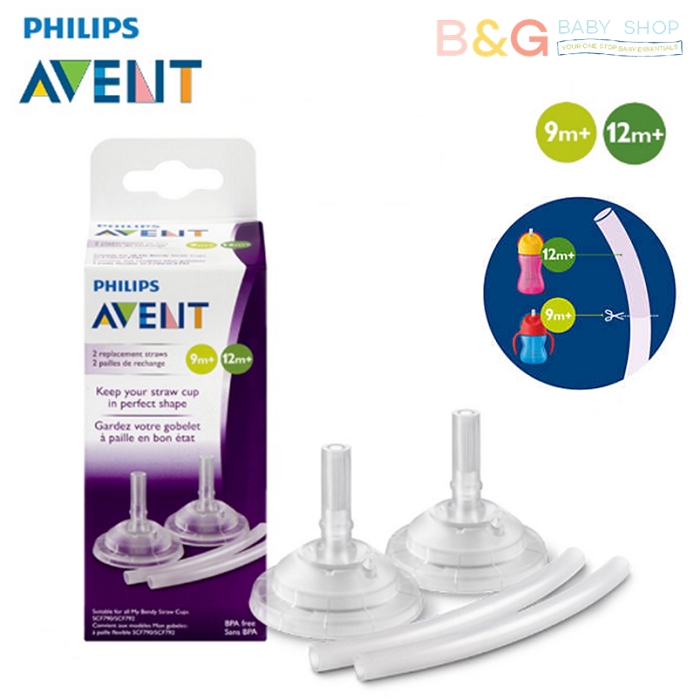Philips Avent My Bendy Cup Replacement Straw (2pcs/Box) | Shopee ...
