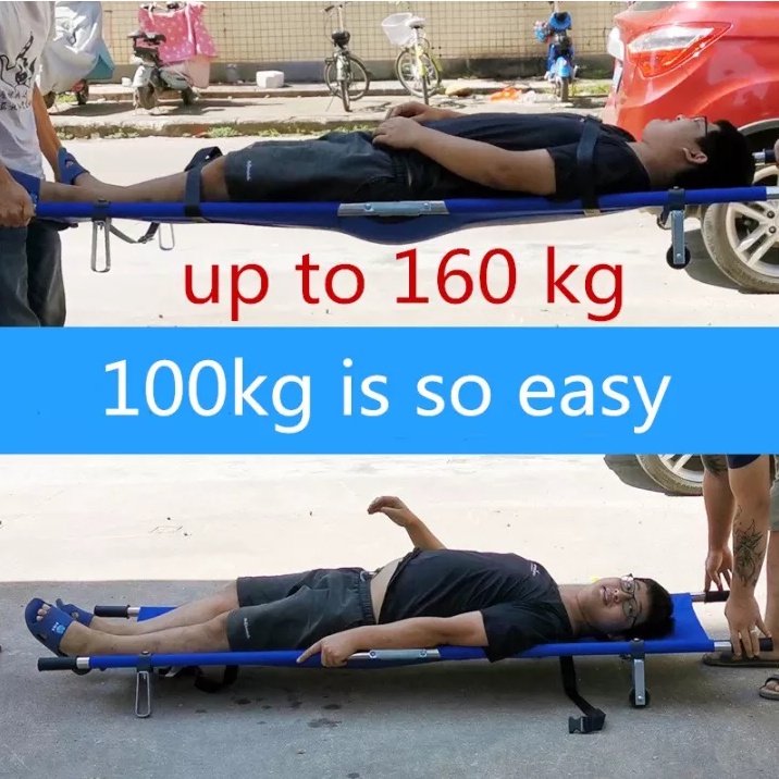 Anycare Heavy Duty foldable portable stretcher Emergency EMS Evacuation ...