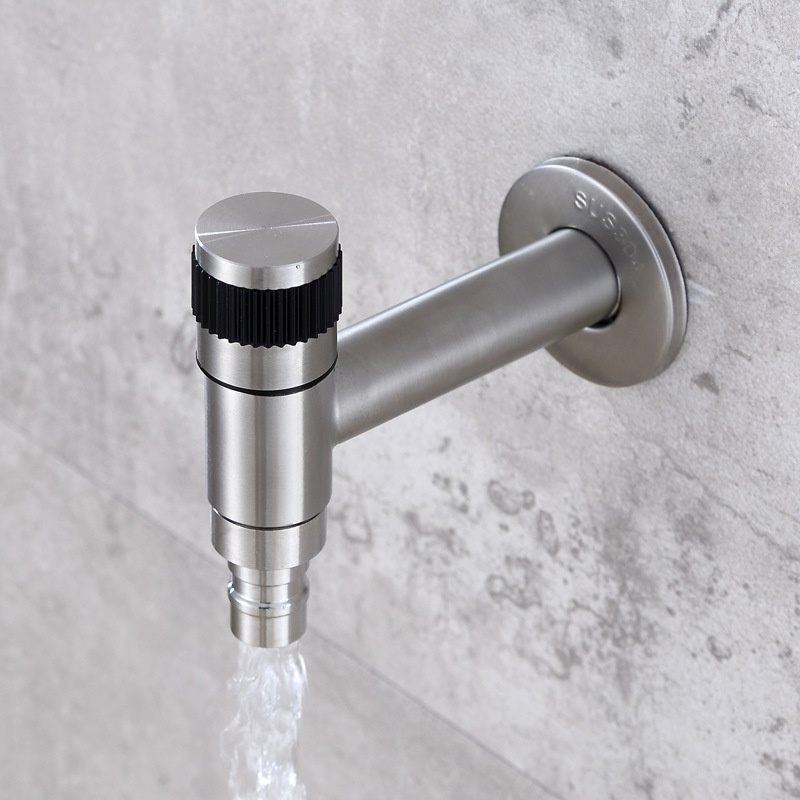 [manlife] Thickened Positive 304 Stainless Steel Washing Machine Faucet ...