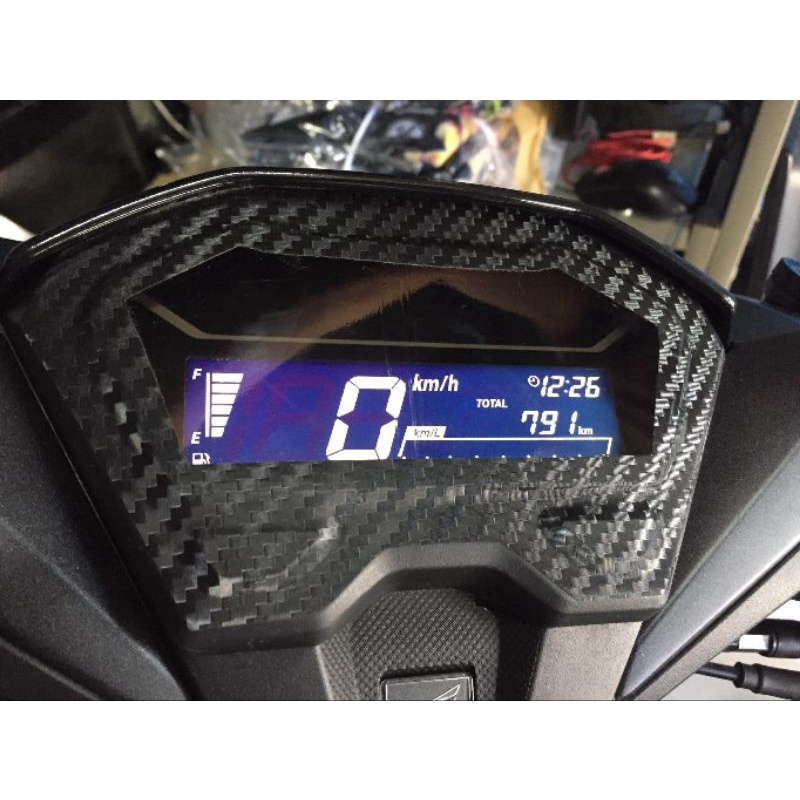 Honda CLICK 125/150 V2 2 IN 1 Panel and Gauge Protection (Film+3d) Anti ...