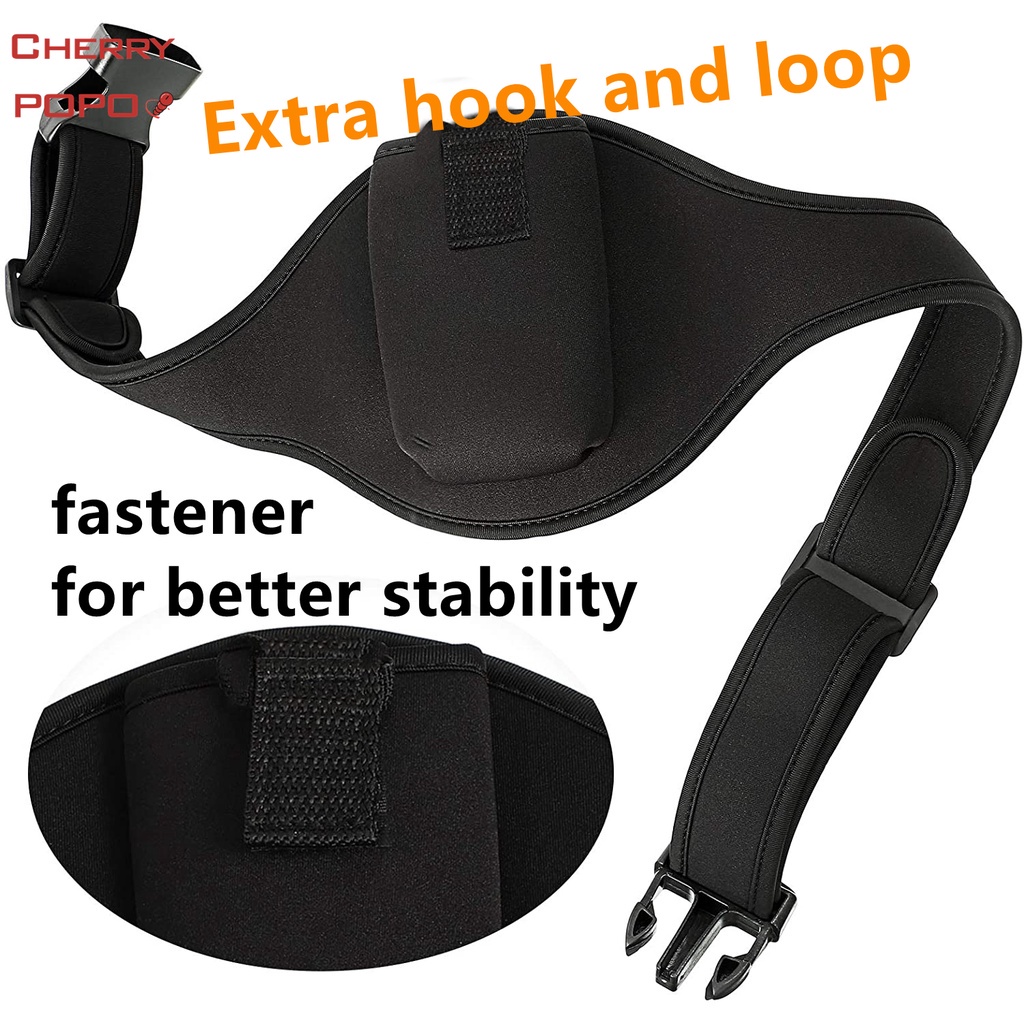 Mic Belt with Anti Dropping Strap, Neoprene Microphone Carrier Pouch ...