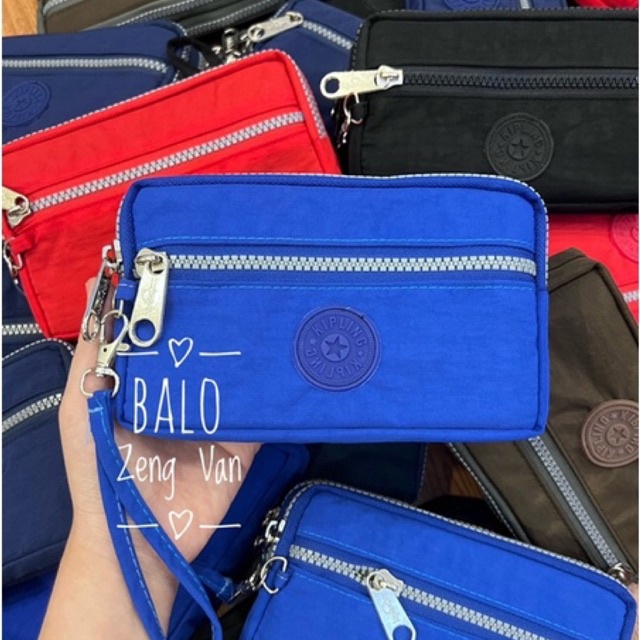 Horizontal KIPLING HAND WALLET (3 COMPARTMENTS) | Shopee Philippines