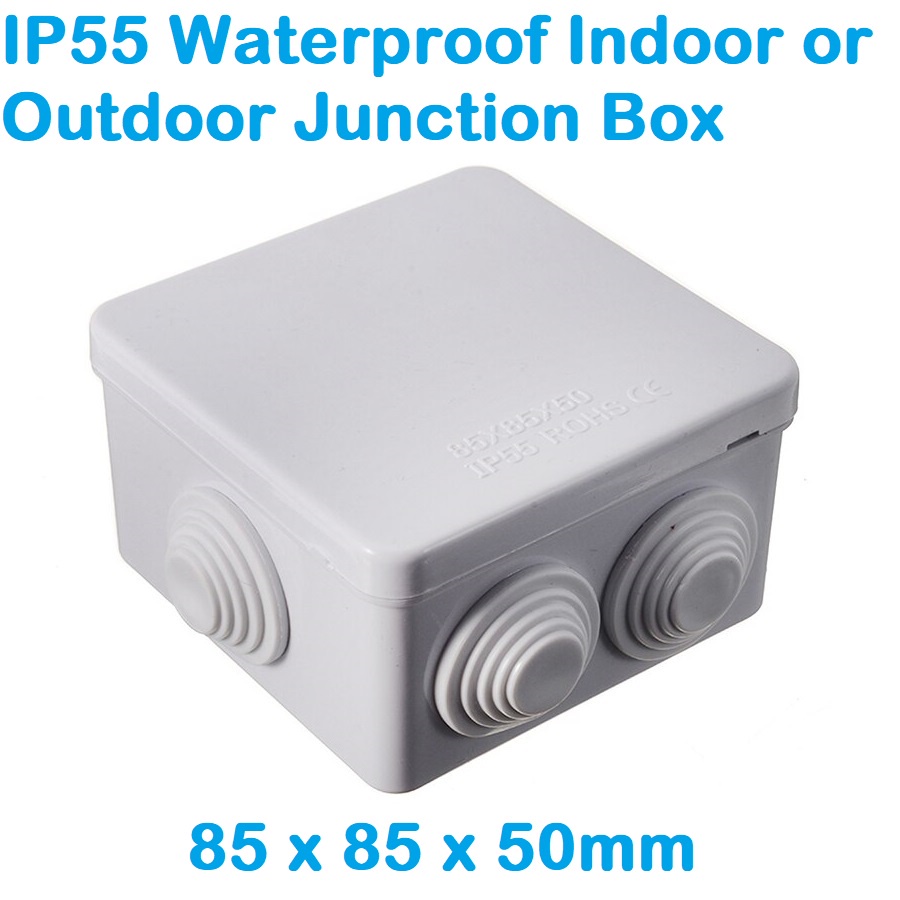 CCTV Outdoor Junction Box IP65 Weather Water Proof with Rubber Gasket ...