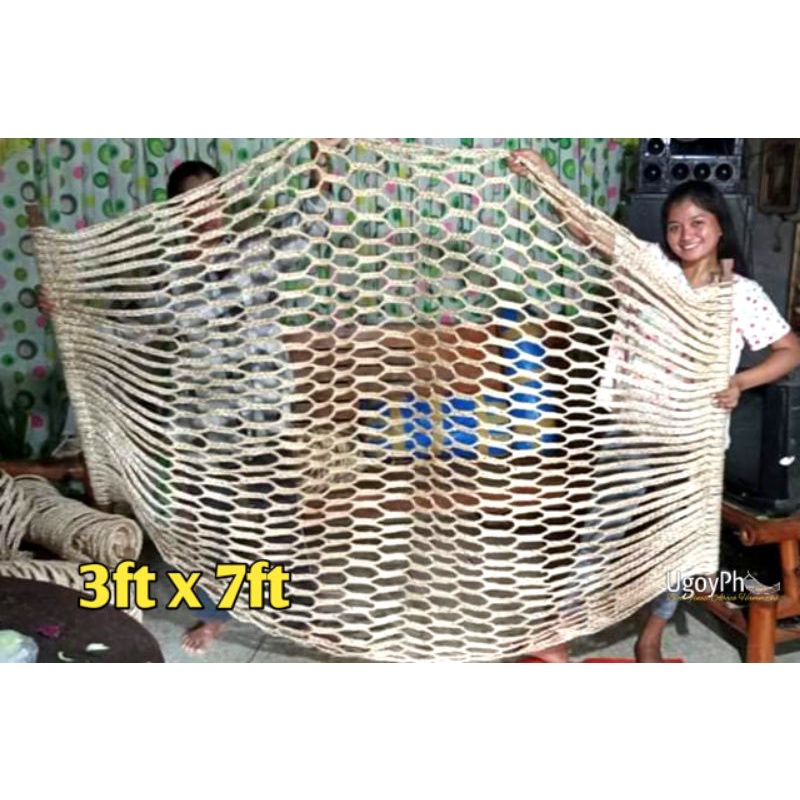 UgoyPh BICOL PURE ABACA DUYAN Hammock | Shopee Philippines