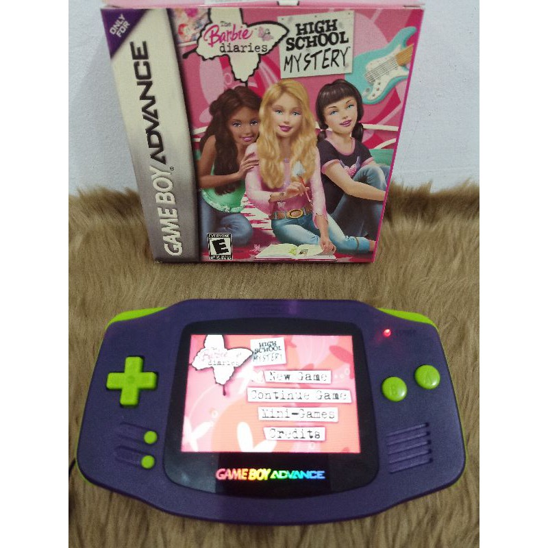 Gameboy Advance GBA The Barbie Diaries | Shopee Philippines
