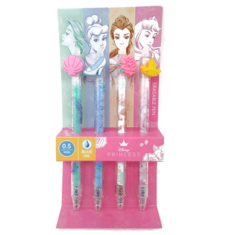 Erasable Pen Princess 4 Pack Cartoon Disney | Shopee Philippines