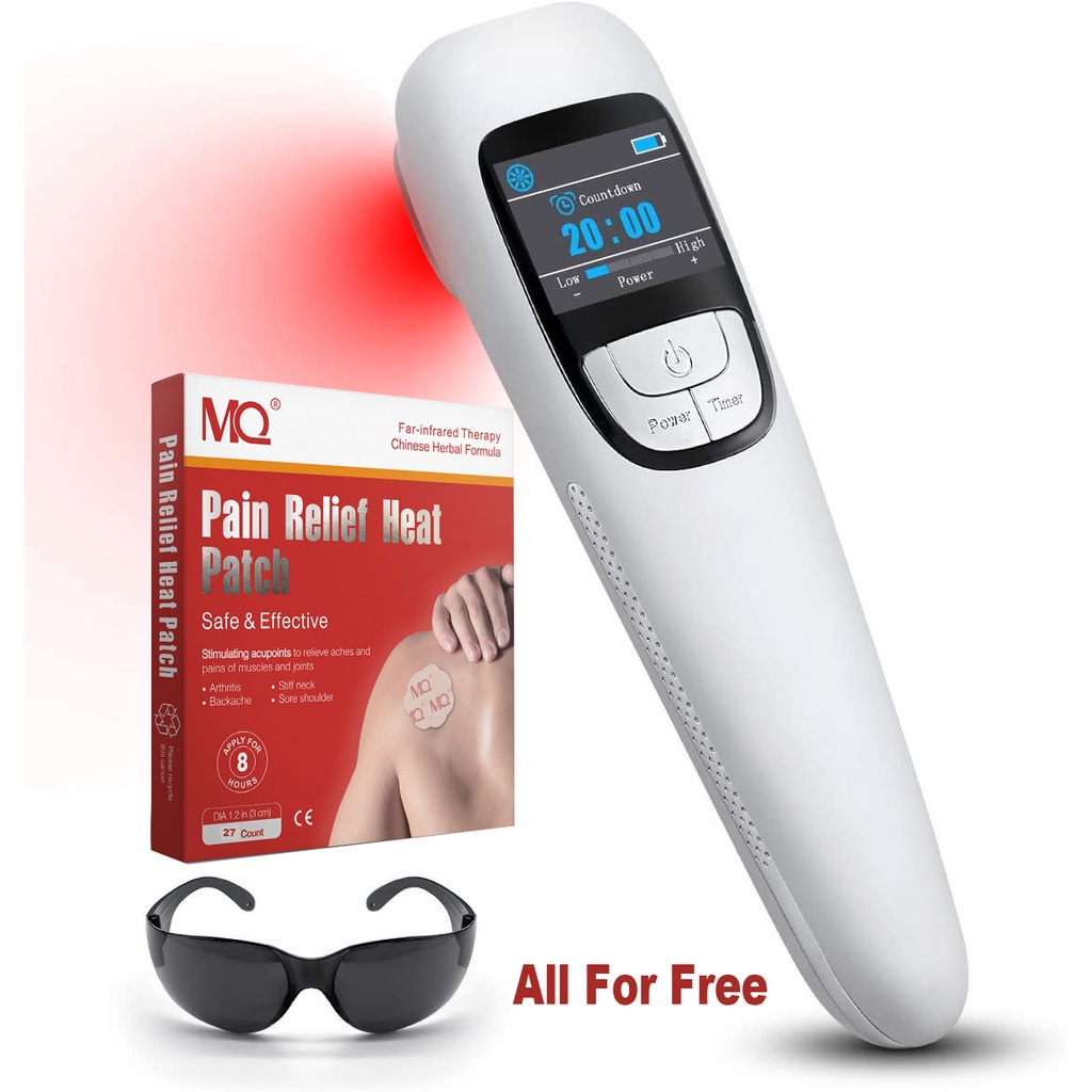 Cold Laser Therapy Device Laser Light Therapy Heal Hip Strain Pain ...