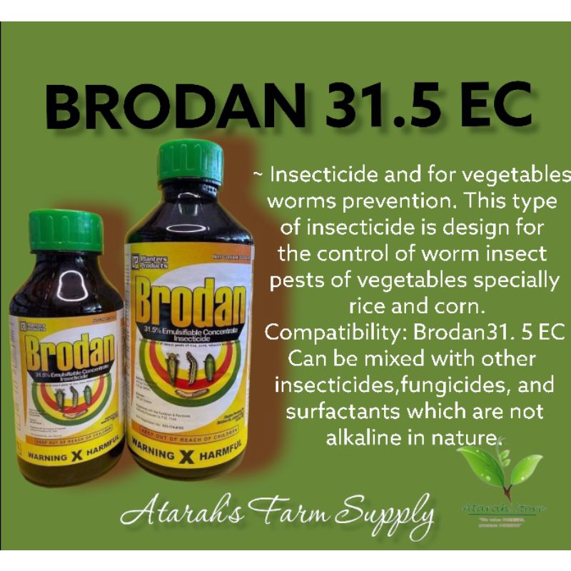 COD! BRODAN 31.5 EC Insecticide | Shopee Philippines
