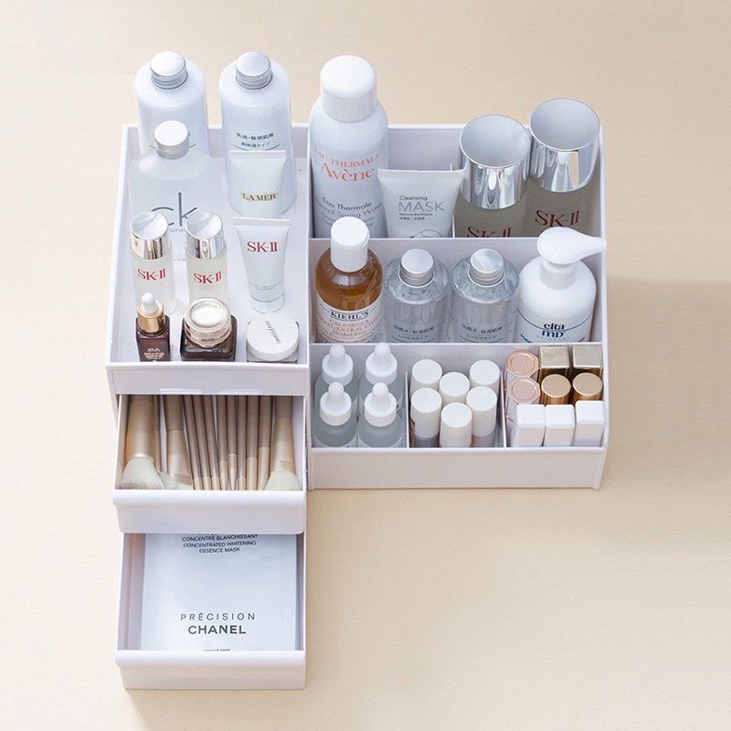 Cosmetics organizer table stationery organizer with drawers organizer ...