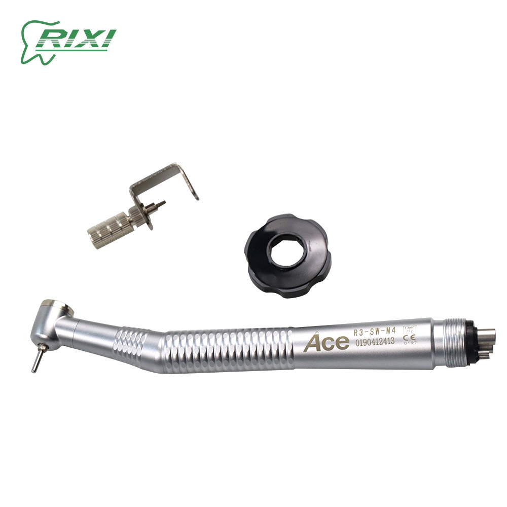 RIXI Dental High Speed Handpiece Standard wrench 1 Way Spray Compatible ...