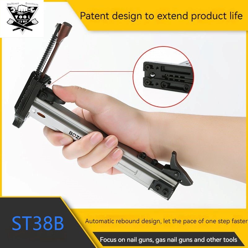 ST32 ST38 Manual air nail gun ST18 ST25 nail gun automatic rebound ...