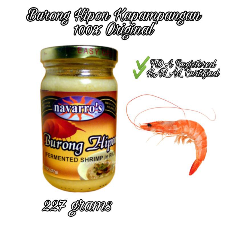 Navarro's Burong Hipon (Fermented Shrimp in Rice) 227grams & 210grams ...