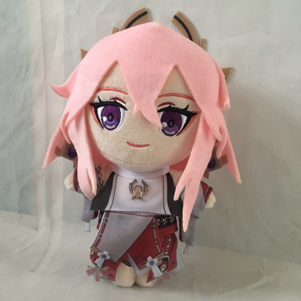 10-20cm Genshin Impact Stuffed Doll Lyney Lynette Kazuha xiao Plush ...