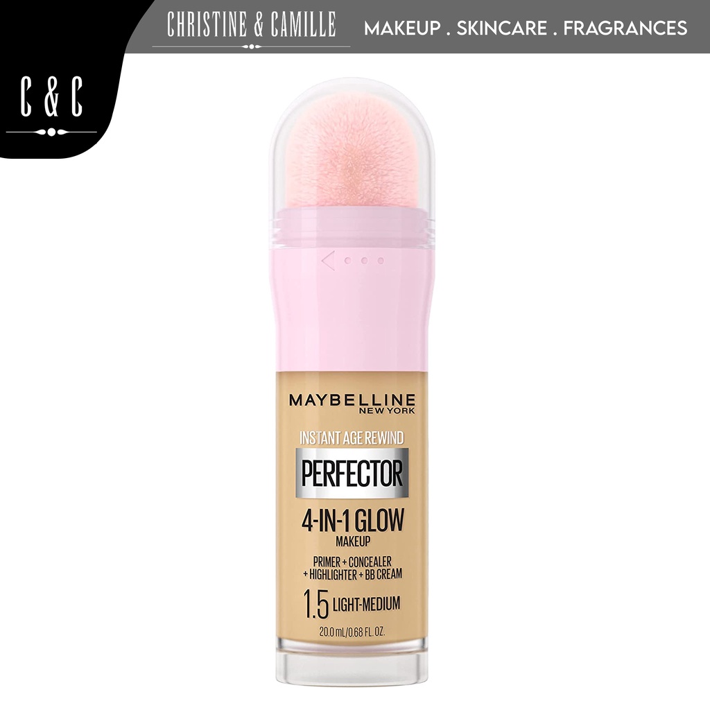 Maybelline Instant Age Rewind Perfector 20ml | US Version | 4-in-1 Glow ...