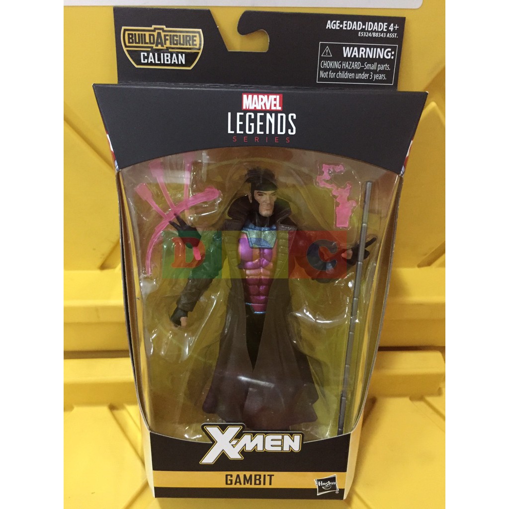 X Men Marvel Legends Caliban Series Gambit Action Figure