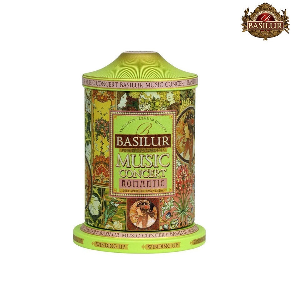 BASILUR TEA Music Concert "Romantic" 2g x 20 Pyramid Tea Bags | Shopee ...