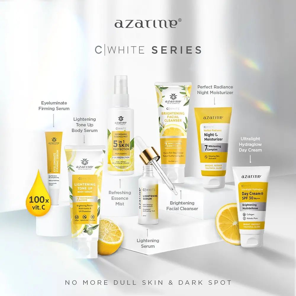 Azarine C WHITE SERIES - Facial, Lightening Serum, Eyeluminate Firming ...