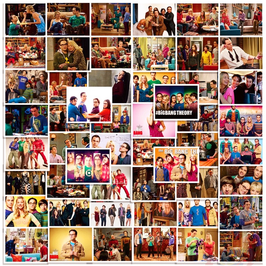 The Big Bang Theory - Series 05 Mini Poster Mixed Stickers 50Pcs/Set ...