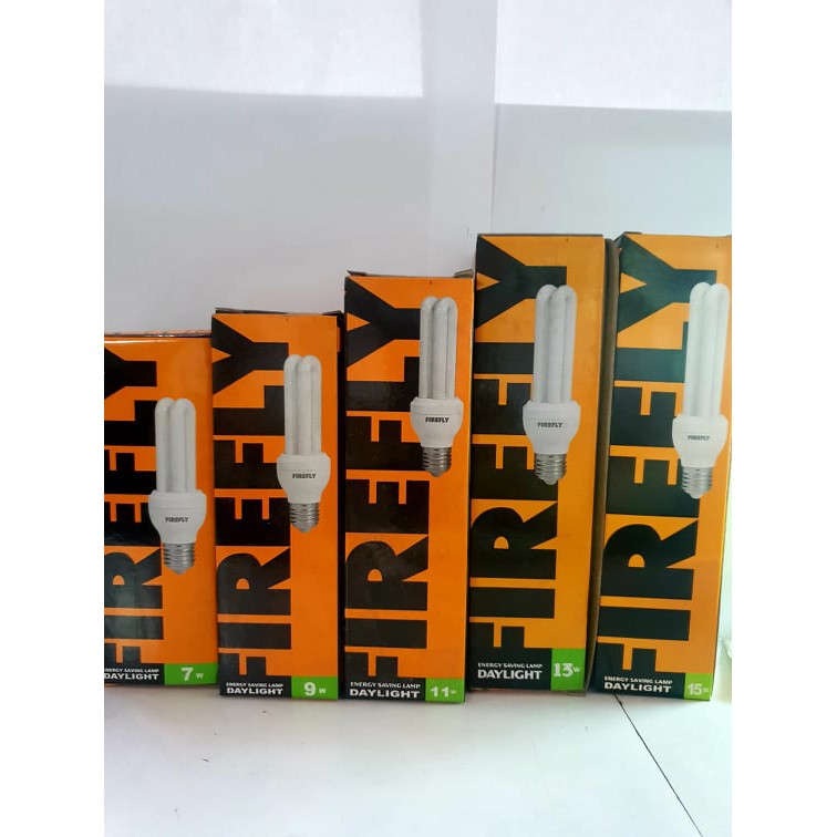 Firefly 2U 3U CFL 5w 7w 9w bulb | Shopee Philippines