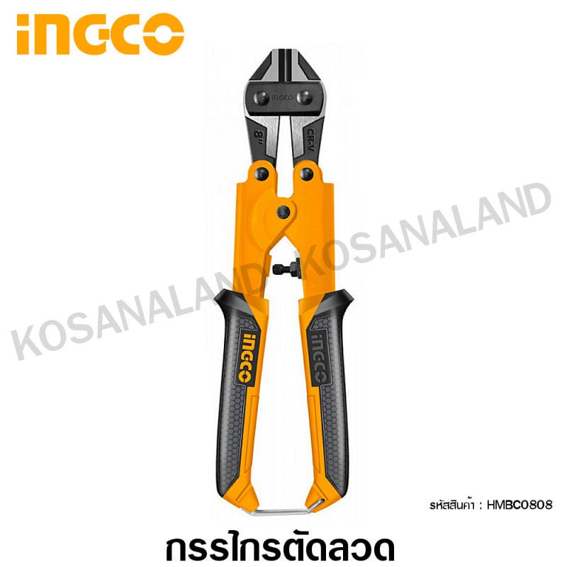 INGCO Steel Rebar Scissors/Wire 8 Inch Model HMBC0808 (Mini Bolt Cutter ...