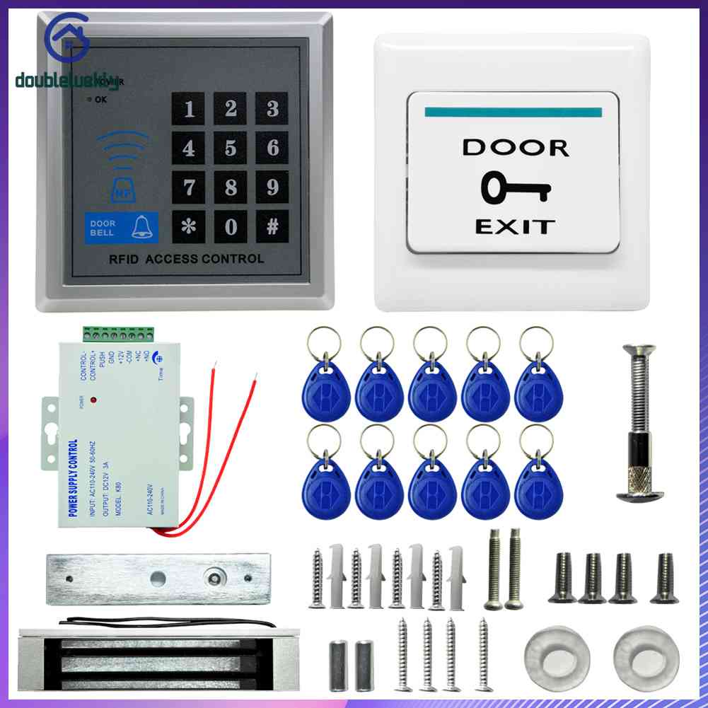 Miracle Electric Door Lock Magnetic Access Control ID Card Password ...