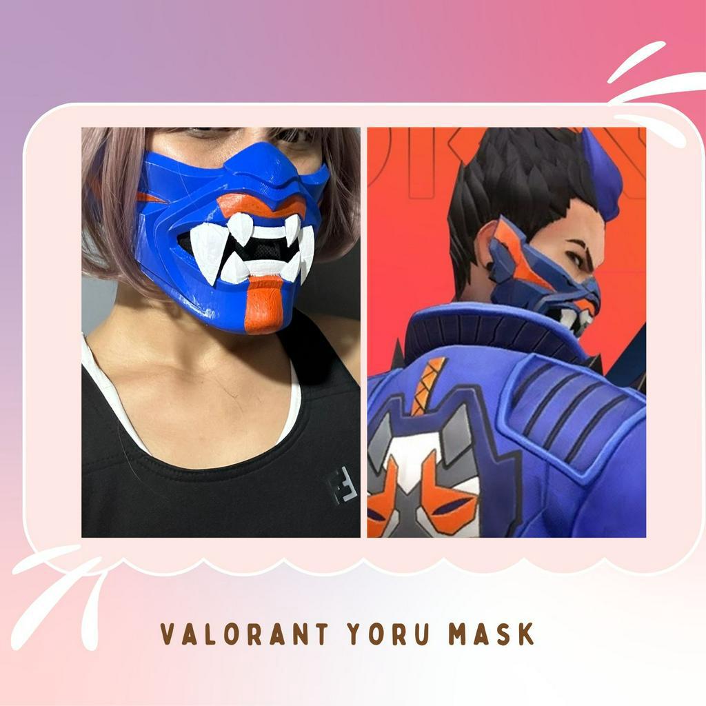 Valorant Yoru Mask Cosplay prop | Shopee Philippines
