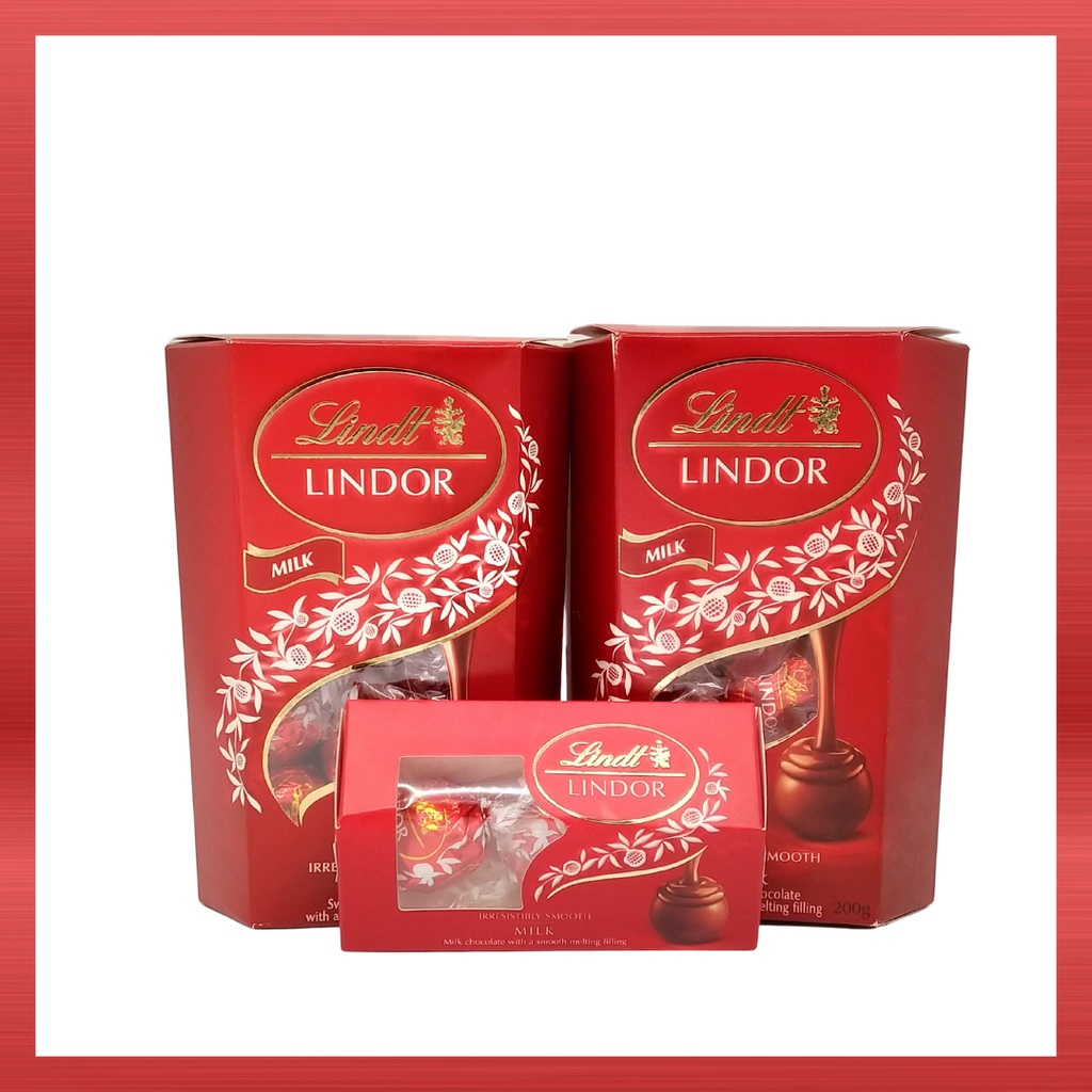 [COD] Lindt Lindor Chocolates (37g/200g) | Shopee Philippines