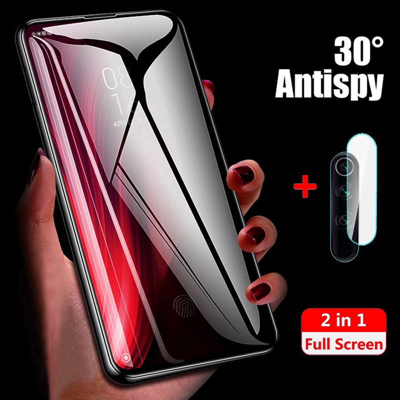 Redmi 10 Privacy Tempered Glass Xiaomi Redmi 10 9 9A 9C 8A Note 8 7 Pro ...