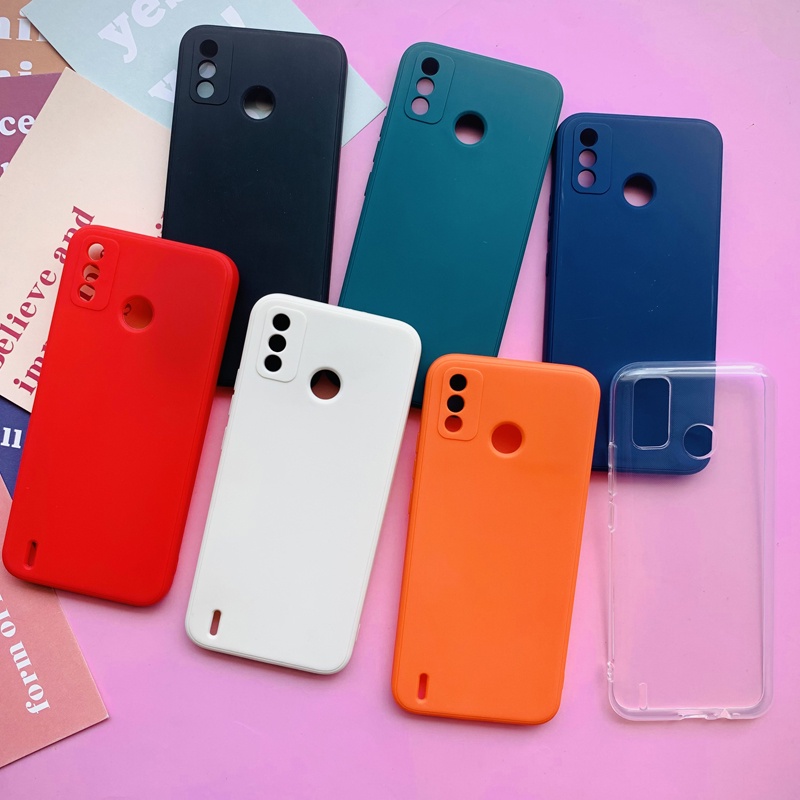 Tecno Spark 6 Go / GO 2020 / GO 2021 Full Matte TPU Silicone Case Cover ...