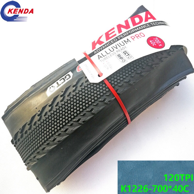 KENDA GRAVEL 700x40c ALLUVIUM PRO (k1226) foldable tubeless tire of gMTB/ROAD bike tire | Shopee ...
