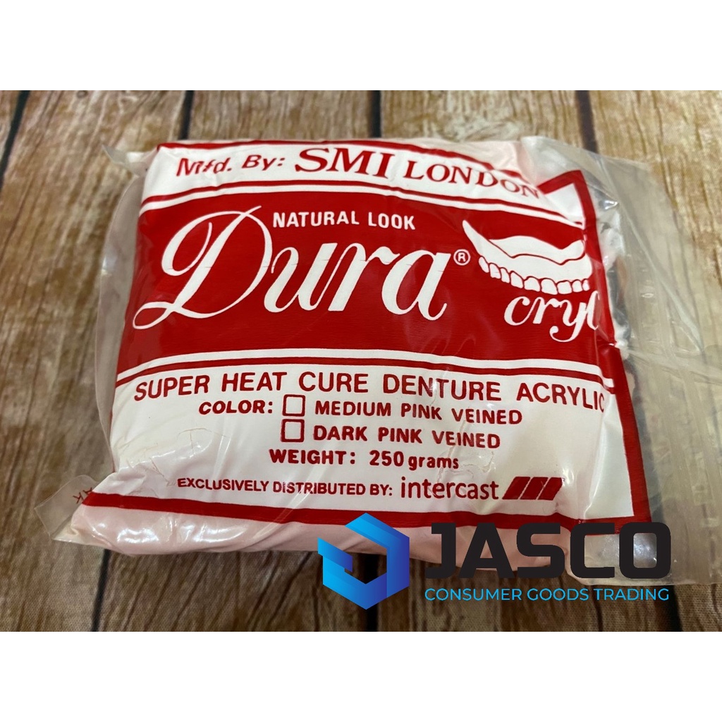 Duracryl Dura Denture Acrylic aka Billiard Pool Magic Borax 250g (Pink ...